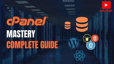 CPanel Mastery Full Course The Ultimate Guide To Webhosting Services YouTube