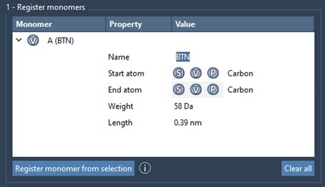 Construct Polymers With Polymer Builder Samson Documentation Center