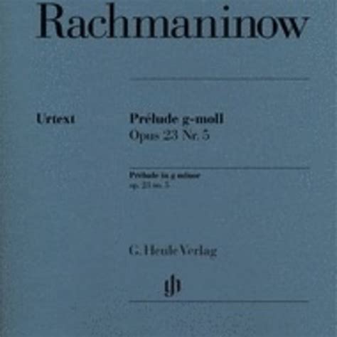 Rachmaninoff Prélude in G minor Op 23 No 5 PianoWorks Inc