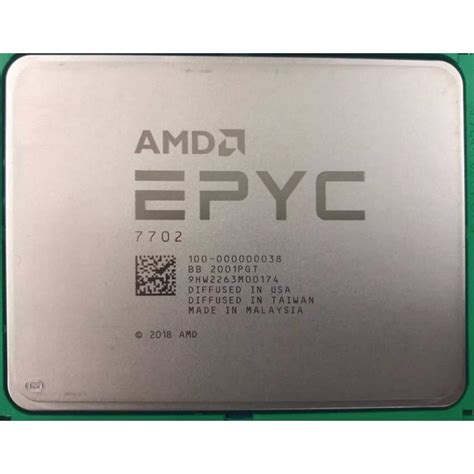 Amd Epyc 7702 64c 2ghz 335ghz 256mb Socket Sp3 2p 200w パワーテクノロジーストア