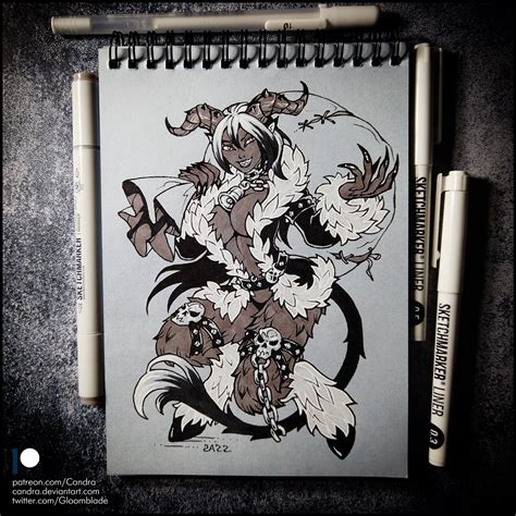 Sketchbook Krampus By Candra On Deviantart