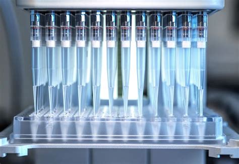 분석을 위해 테스트 용기에 액체를 분배하는 실험실 기기의 클로즈업 모습 0명에 대한 스톡 사진 및 기타 이미지 0명 Stem 주제 개발 Istock