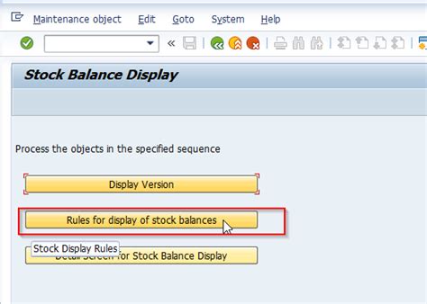 Sap T Code Mmbe To Display Stock Overview 2025