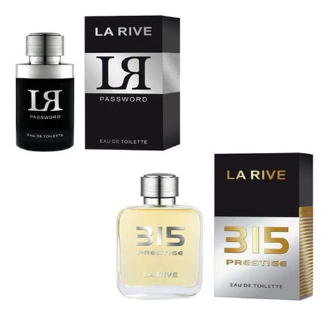 Kit 2 Perfumes Masculinos La Rive Lr Password 315 Prestige Frete grátis