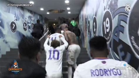 Watch Luka Modric Celebrates Like Crazy In The Dressing Room After Real Madrid Knock Out Paris