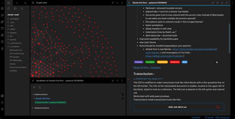 Theme Obsdn Dark Rmx Now With Light And Dark Updated 2020 09 11 Share And Showcase Obsidian