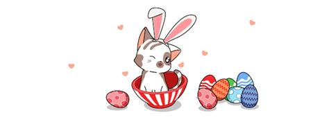 Premium Vector Cute Bunny Cat In Easter Egg Day