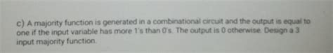 Solved Question A As A Student Of Digital Logic Design Chegg