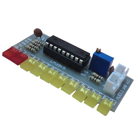 LM3915 Audio Level Indicator Diy Kit 10 Led Sound Audio Spectrum