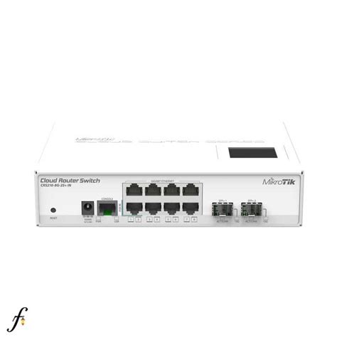 کلود روتر شبکه میکروتیک مدل CRS210-8G-2S+IN - فانوس