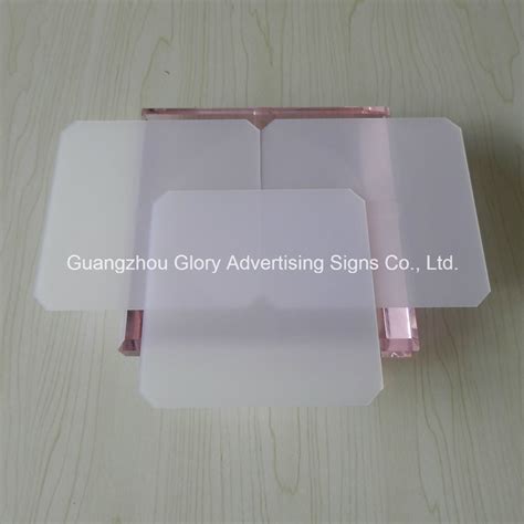 Super Brightness Acrylic Led Light Diffuser Sheet Diffuser Sheet And