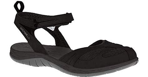 Merrell Neoprene Siren Wrap Q2 Womens Sandals In Black Save 34 Lyst