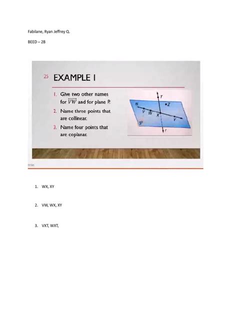 Assignment Geometry Pdf