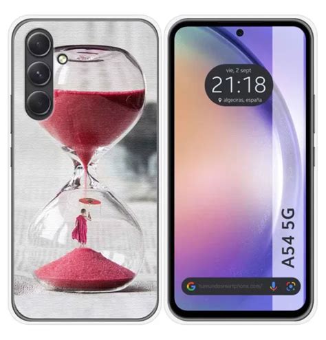 COQUE SILICONE POUR Samsung Galaxy A54 5G Design Montre Dessins EUR 9