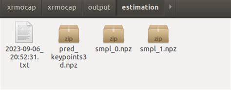 Parent Of Output Estimation Kps D Project View Mp Doesn T Exist Issue Openxrlab