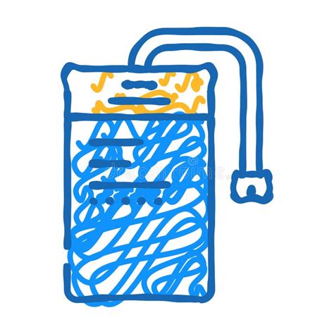 Lithium Ion Battery Icon Doodle Illustration Stock Vector Illustration Of Abstract Digital