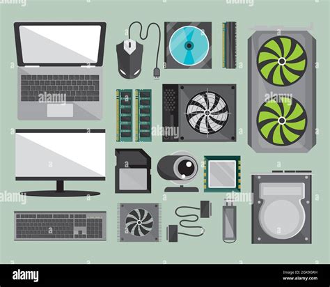 Computer Software Icons Stock Vector Image Art Alamy