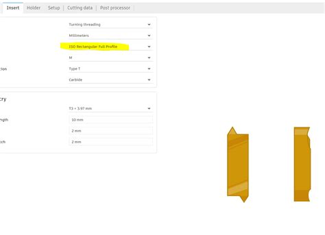 Solved Internal Thread Tool Creation Issues Autodesk Community