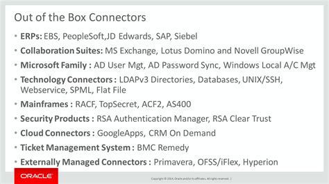 Oracle Identity Governance Technical Overview 11gr2ps3 Ppt