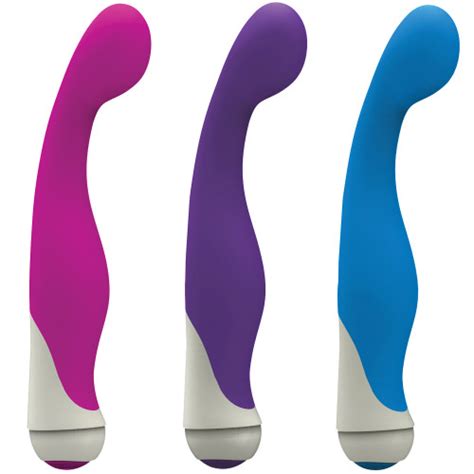 Curve Novelties Gossip Blair Silicone G Spot Vibrator Azure Dallas
