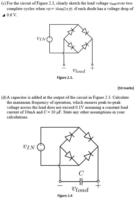 Solved NON LINEAR CIRCUITS QUESTION MARKS A Sketch Chegg