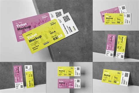 Ps Ticket Mock Up Gooodme Gooodme