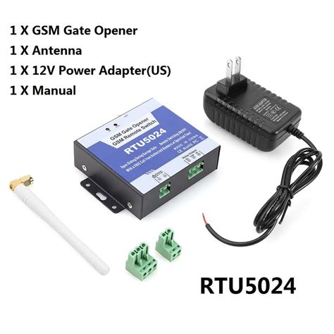 G202/RTU5024 Gsm Gate Opener Relais Schakelaar Afs... – Grandado