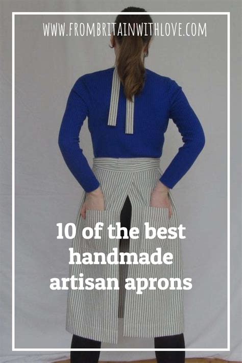 Love A Japanese Pinafore Cross Back Apron From Britain With Love