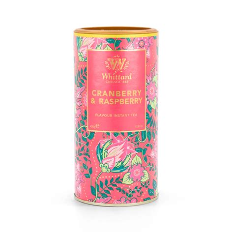 Cranberry And Raspberry Instant Tea Whittard Of Chelsea