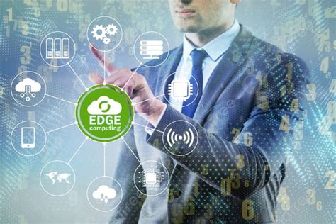 The Fog And Edge Cloud Computing Concept Fog And Edge Cloud Computing Concept Photo Background