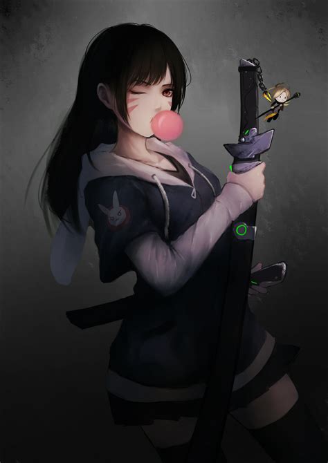 D Va Overwatch Zerochan Anime Image Board