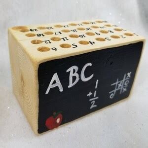 Stylus Holder Classroom Tablet Pen Block Sharpie Desk Block Fat Pencil Or Pen Holder Babe