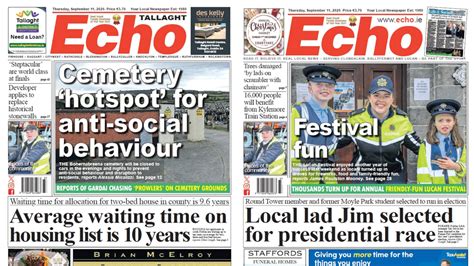 The Echo Newspaper September 11th 2025 West Edition Echoie