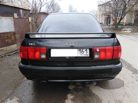 Спойлер — Audi 80 B4 2 л 1993 года стайлинг Drive2