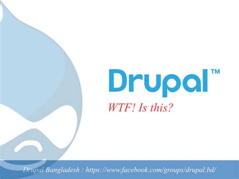 Drupal Ppt