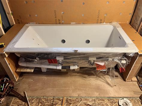 Customer Wants To Tile Flange What Can I Use On Actual Tub Epoxy R Tile
