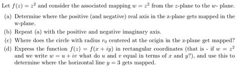 Solved Let Fx Z2 And Consider The Associated Mapping W