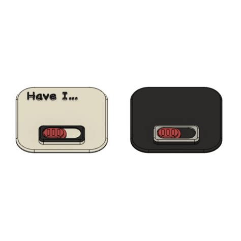 3D Printable Simple Yes No Slider Indicator By Tom Price