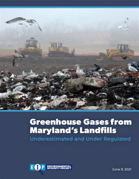 Greenhouse Gas Emissions From Marylands Landfills Ourenergypolicy