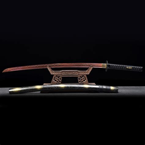Katana De Acero De Resorte Espada Katana Japonesa Hecha A Mano