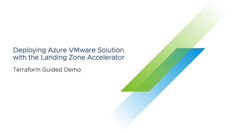 deploying azure vmware solution with the landing zone accelerator