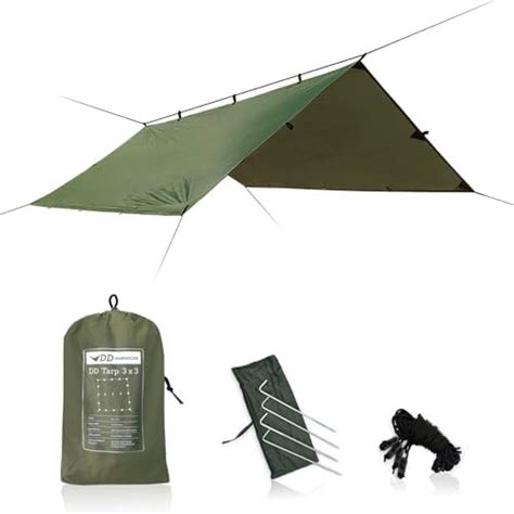 Dd Tarp Xl Regendach Zelt Plane Olivgrün 4 5 X 3 Meter Amazon De Sport And Freizeit