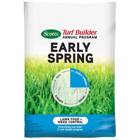 Scotts Turf Builder Early Spring 1068 Lb 4000 Sq Ft 30 0 4 All Purpose