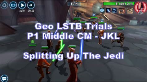 Geo LSTB P1 Middle Jedi CM JKL Ezra Beastmode YouTube