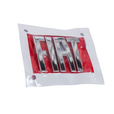 Emblema Fiat Tampa Traseira Fiat Cronos Original Autorizada Pecas
