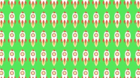You Could Have A High Iq If You Can Spot The Rogue Rocket In This