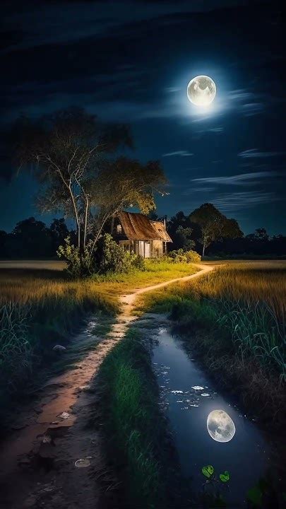 조용한 시골 밤 하늘 풀벌레 소리 Shorts Youtube