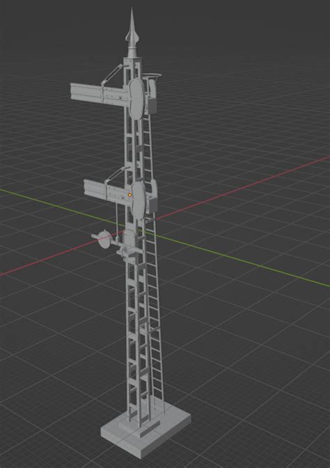Stl File Sar Railway Semaphore Signal 🛤️ ・3d Print Model To Download・cults