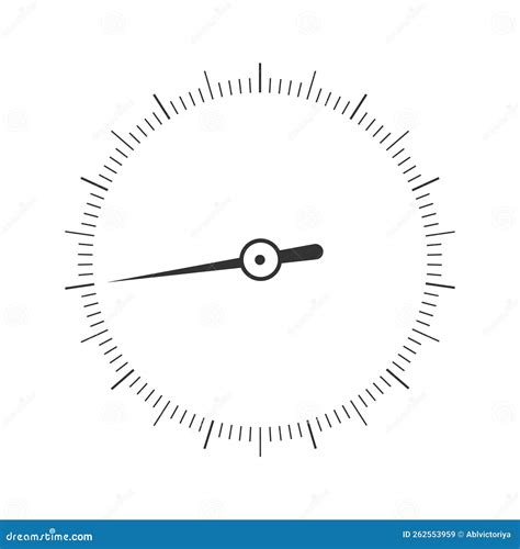 Round Measuring Scale With Two Charts Anr Arrow 360 Degree Gauge