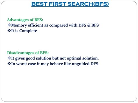 Iinformed Search In Artificial Intelligence Ii Heuristic Function In Ai Iii Best First Search